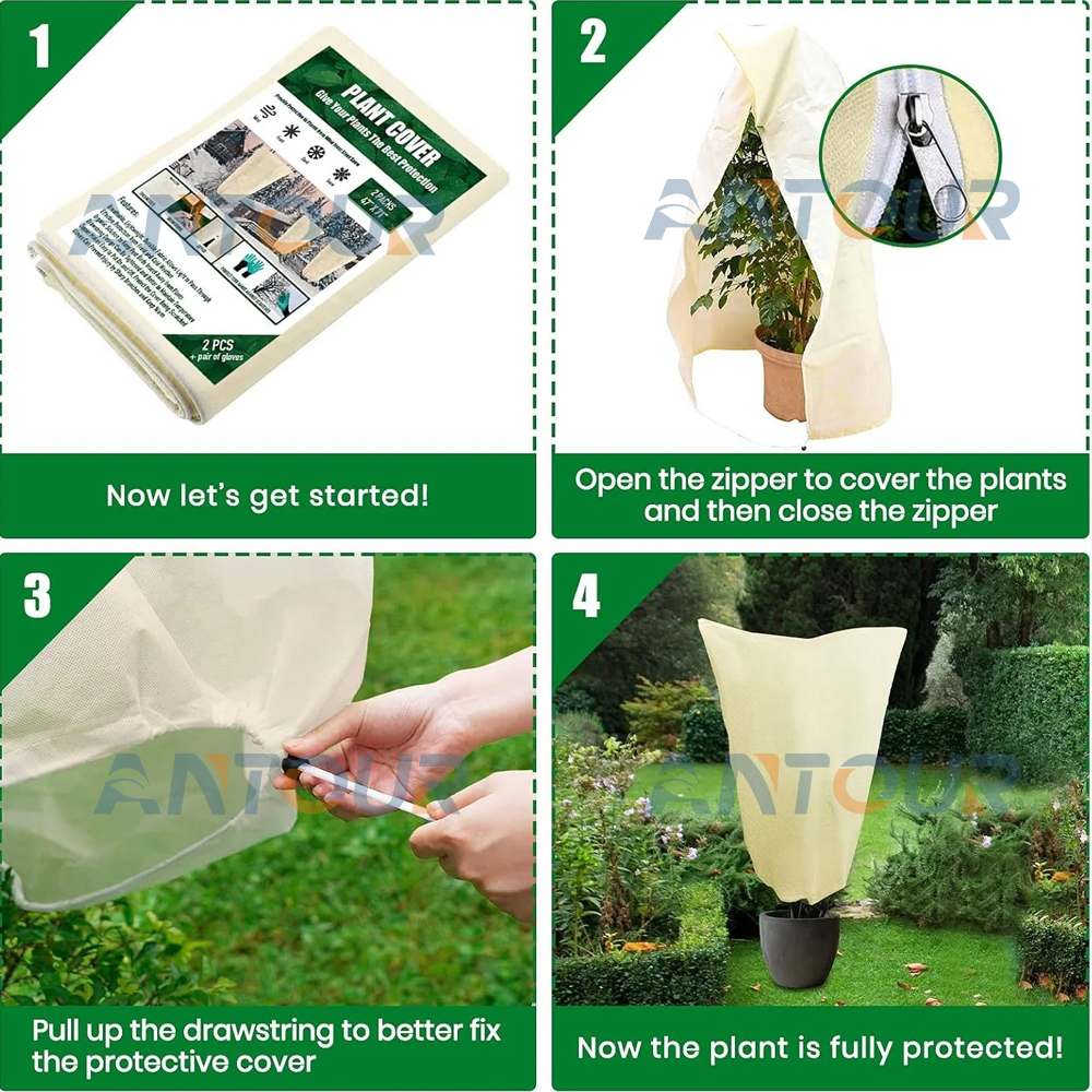 Garden Plant Cover | Frost Freeze Protection Bags | Plant Anti Freeze ...